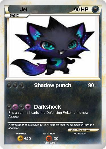 Pokémon Jet 409 409 - Shadow punch - My Pokemon Card