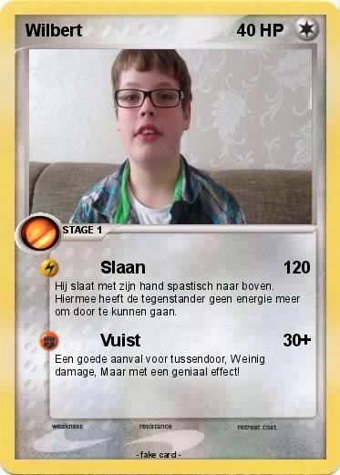 Pokémon Wilbert 1 1 - Slaan - My Pokemon Card