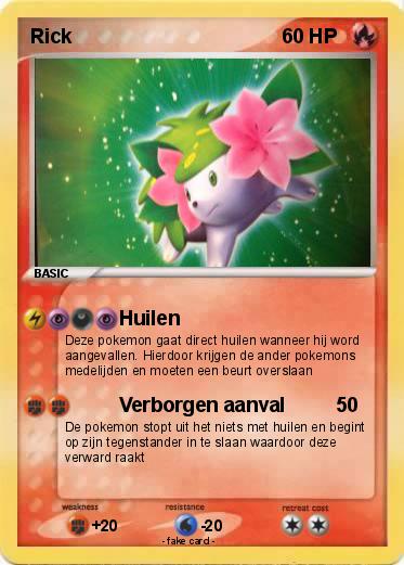 Pokémon Rick 356 356 - Huilen - My Pokemon Card
