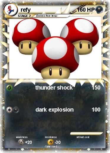 Pokémon refy - thunder shock - My Pokemon Card