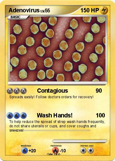 Pokémon Adenovirus - Contagious - My Pokemon Card