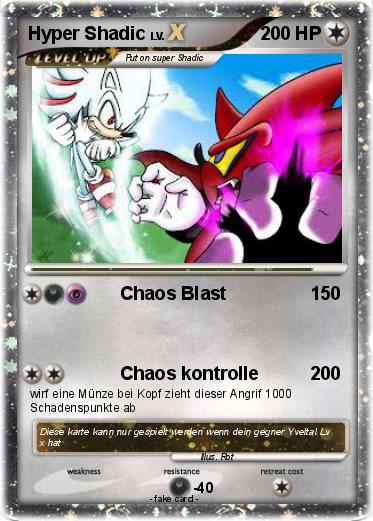 Pokémon Hyper Shadic 151 151 - Chaos Blast - My Pokemon Card