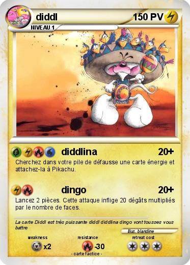 Pokémon diddl 24 24 - diddlina - Ma carte Pokémon