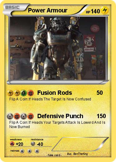 Pokémon Power Armour - Fusion Rods - My Pokemon Card
