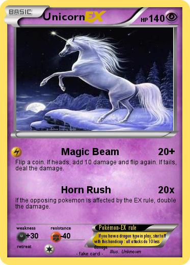 Pokémon Unicorn 683 683 - Magic Beam - My Pokemon Card