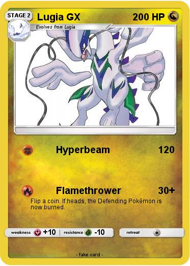 Pokémon Lugia GX - Hyperbeam - My Pokemon Card