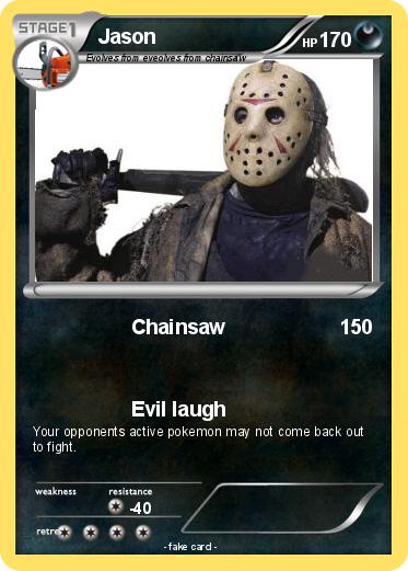 Pokémon Jason 1307 1307 - Chainsaw - My Pokemon Card