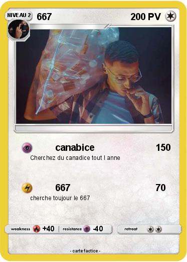 Pokémon 667 1 1 - canabice - Ma carte Pokémon