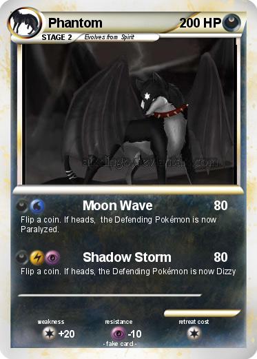 Pokémon Phantom 58 58 - Moon Wave - My Pokemon Card
