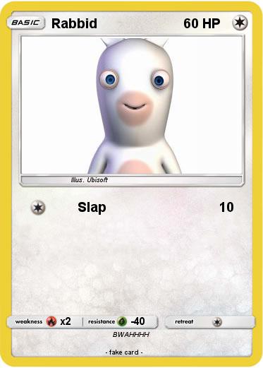 Pokémon Rabbid 131 131 - Slap - My Pokemon Card