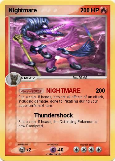 Pokémon Nightmare 472 472 - NIGHTMARE - My Pokemon Card