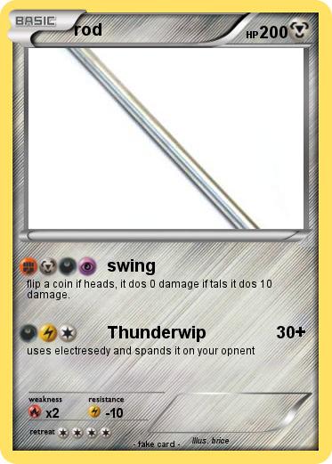 Pokémon rod 53 53 - swing - My Pokemon Card
