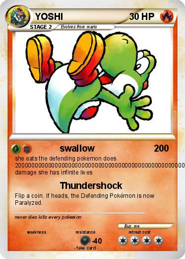 Pokémon YOSHI 3153 3153 - swallow - My Pokemon Card