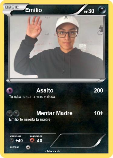Pokémon Emilio 42 42 - Asalto - Mi carta pokémon