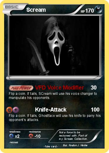 Pokémon Scream 386 386 - VFD Voice Modifier - My Pokemon Card