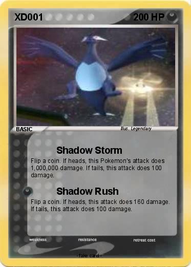 Pokémon XD001 23 23 - Shadow Storm - My Pokemon Card