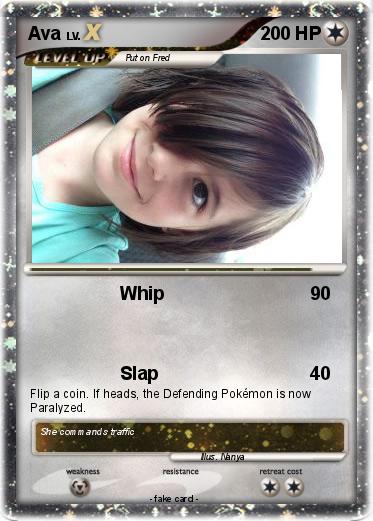 Pokémon Ava 91 91 - Whip - My Pokemon Card