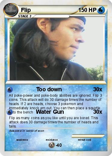 Pokémon Flip 4 4 - Too down - My Pokemon Card