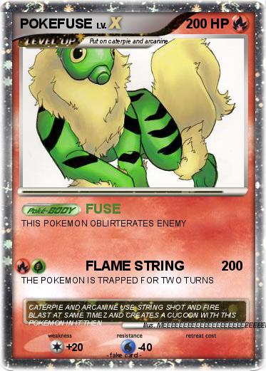 Pokémon POKEFUSE - FUSE - My Pokemon Card