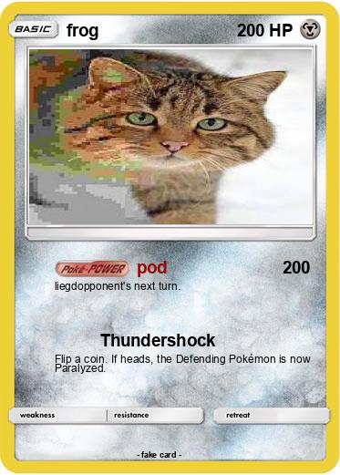 Pokémon frog 432 432 - pod - My Pokemon Card