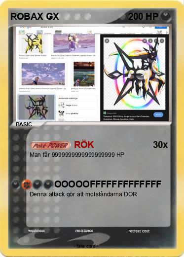 Pokémon ROBAX GX - RÖK - My Pokemon Card
