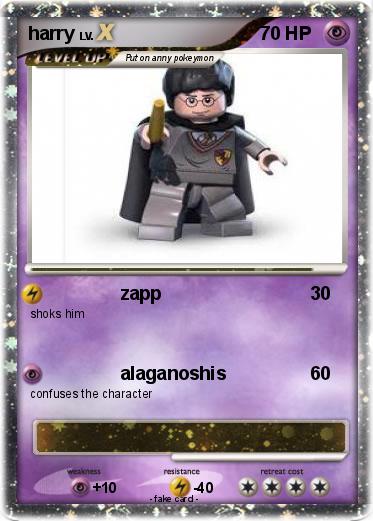 Pokémon harry 2320 2320 - zapp - My Pokemon Card