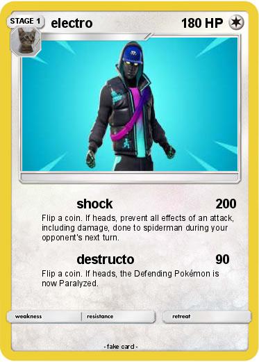 Pokémon electro 805 805 - shock - My Pokemon Card