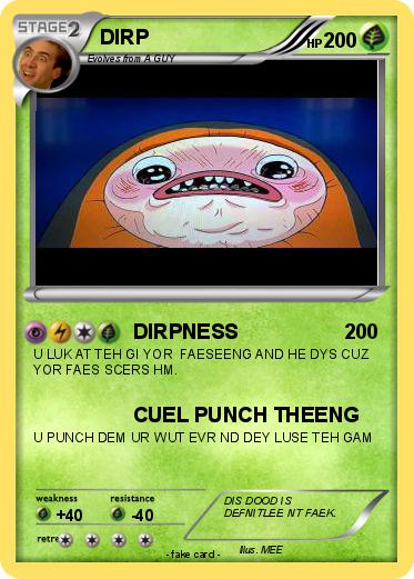 Pokémon DIRP 4 4 - DIRPNESS - My Pokemon Card