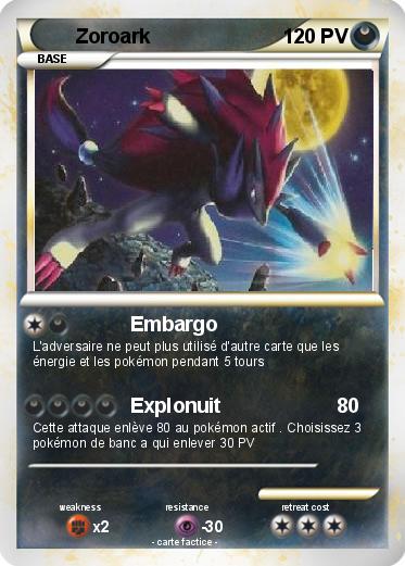 Pokémon Zoroark 1945 1945 - Embargo - Ma carte Pokémon