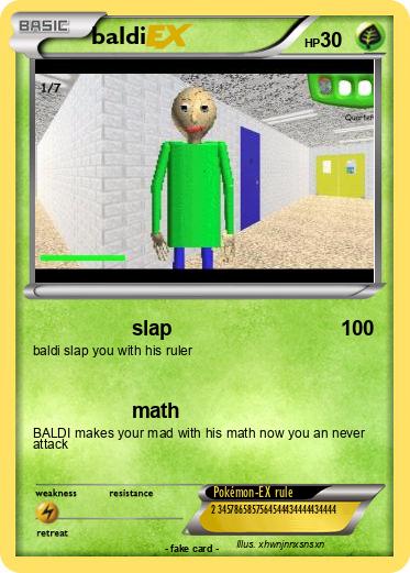 Pokémon baldi 287 287 - slap - My Pokemon Card