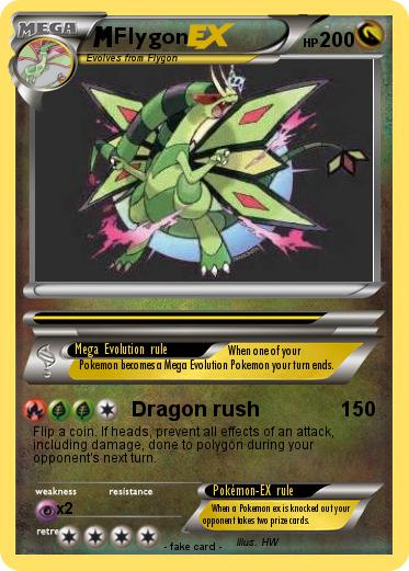 Pokémon Flygon 460 460 - Dragon rush - My Pokemon Card
