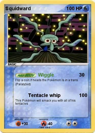 Pokémon Squidward 791 791 - Wiggle - My Pokemon Card