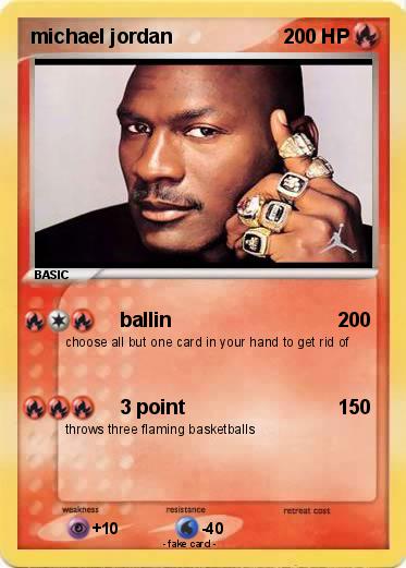 Pokémon michael jordan 167 167 - ballin - My Pokemon Card
