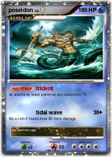 Pokémon poseidon 740 740 - trident - My Pokemon Card