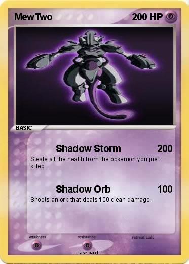 Pokémon MewTwo 4151 4151 - Shadow Storm - My Pokemon Card