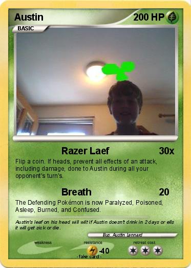 Pokémon Austin 342 342 - Razer Laef - My Pokemon Card