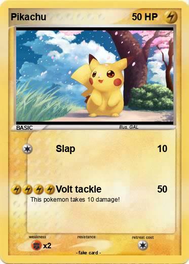 Pokémon Pikachu 23459 23459 - Slap - My Pokemon Card