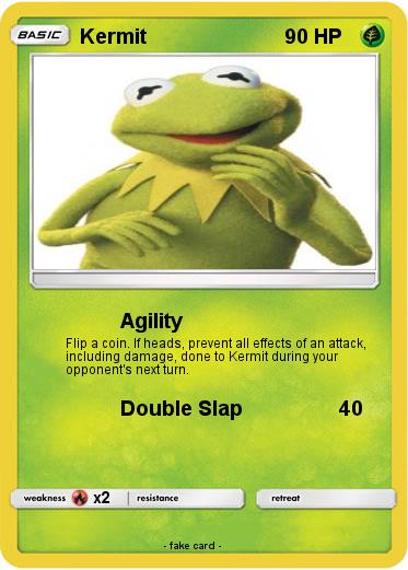 Pokémon Kermit 311 311 - Agility - My Pokemon Card