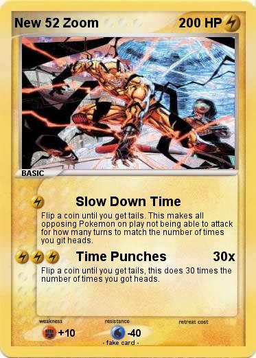 Pokémon New 52 Zoom - Slow Down Time - My Pokemon Card