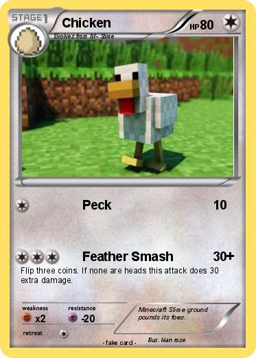 Pokémon Chicken 679 679 - Peck - My Pokemon Card