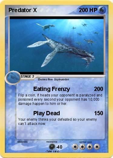 Pokémon Predator X 15 15 - Eating Frenzy - My Pokemon Card