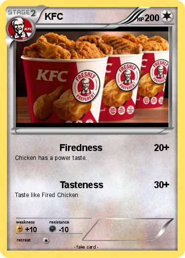 Pokémon KFC 160 160 - Firedness - My Pokemon Card
