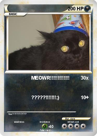 Pokémon 1 9041 9041 - MEOWR!!!!!!!!!!!!! - My Pokemon Card