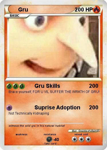 Pokémon Gru 145 145 - Gru Skills - My Pokemon Card