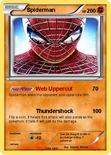Pokémon Spiderman 618 618 - Web Uppercut - My Pokemon Card