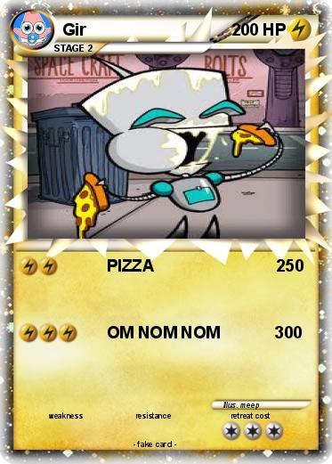 Pokémon Gir 949 949 - PIZZA 250 - My Pokemon Card