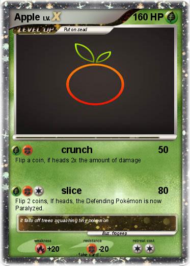 Pokémon Apple 898 898 - crunch - My Pokemon Card