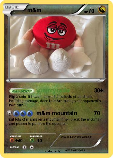 Pokémon m m 129 129 - yummy taste - My Pokemon Card