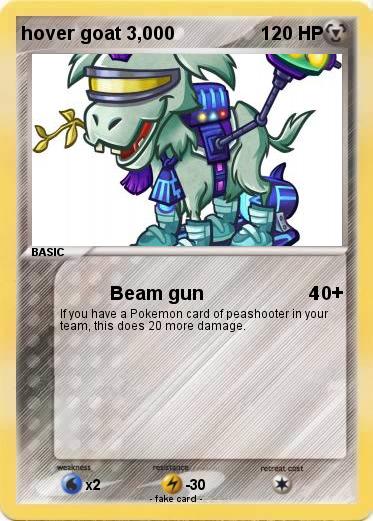 Pokémon hover goat 3 000 000 - Beam gun 4 - My Pokemon Card