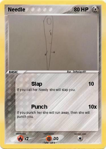 Pokémon Needle 39 39 - Slap - My Pokemon Card
